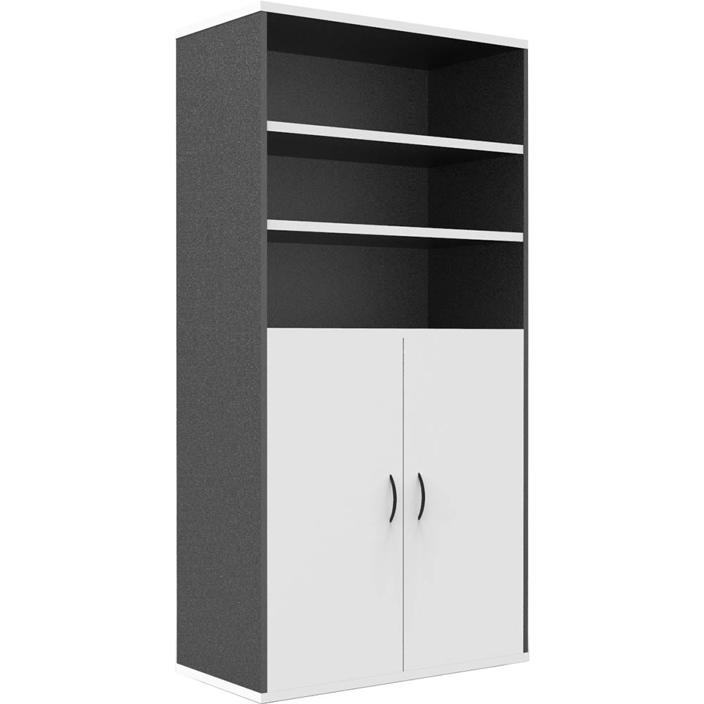 RAPID WORKER WALL UNIT LOCKABLE 1800 X 900 X 450MM WHITE/IRONSTONE ...