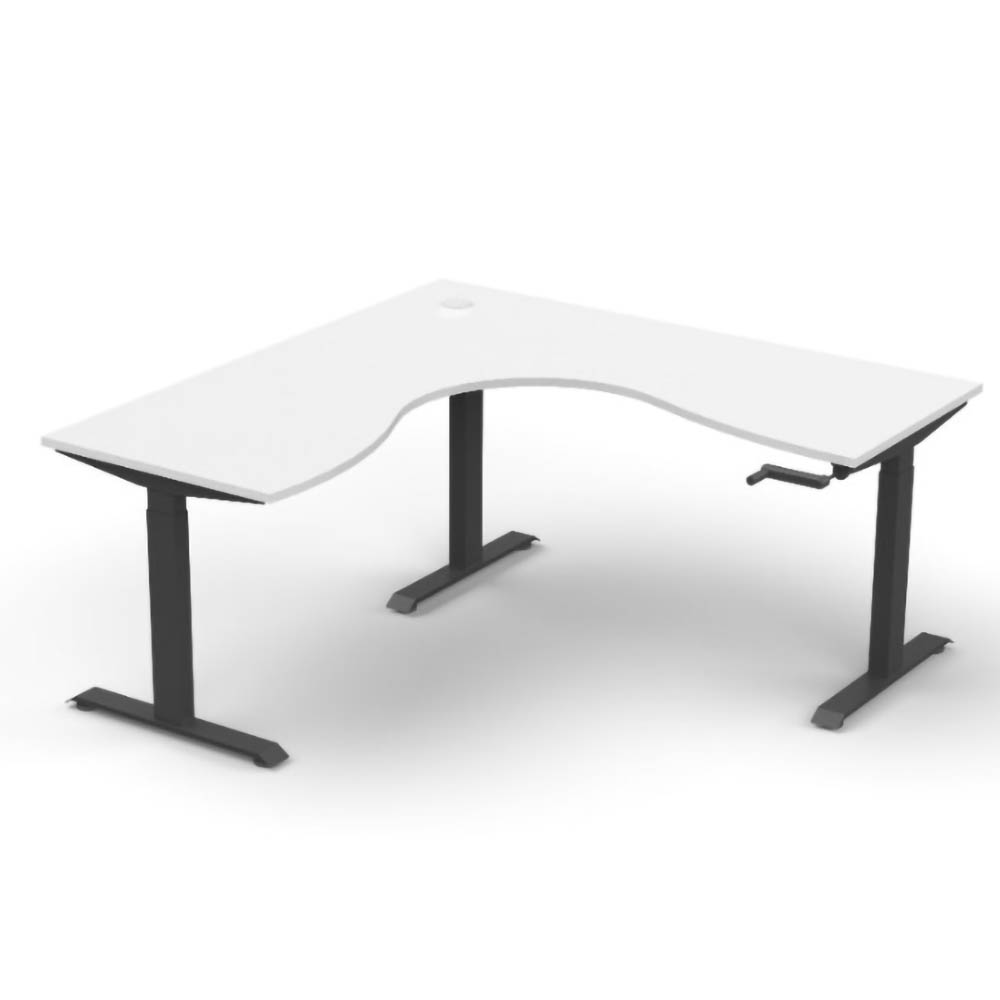 RAPIDLINE BOOST CRANK CORNER WORKSTATION 1800 X 1800 X 750MM NATURAL ...